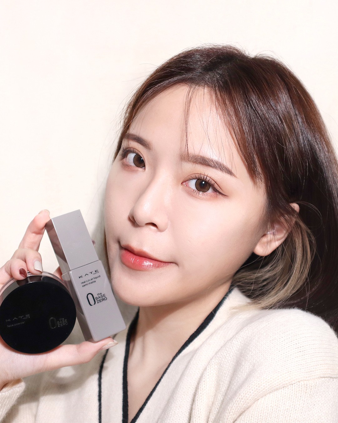 四季皆宜 秋冬也能漂亮呈現柔霧奶油肌#KATE零瑕肌密柔霧粉底液！#ZOOK玩開箱 - Zuvio 校園話題
