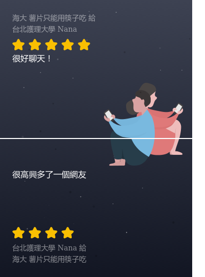 薯片只能用筷子吃 vs Nana - Zuvio 校園話題